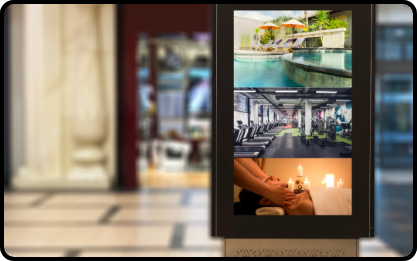 Digital Signage Software for Hospitality, Hotels & Resort - Wauly
